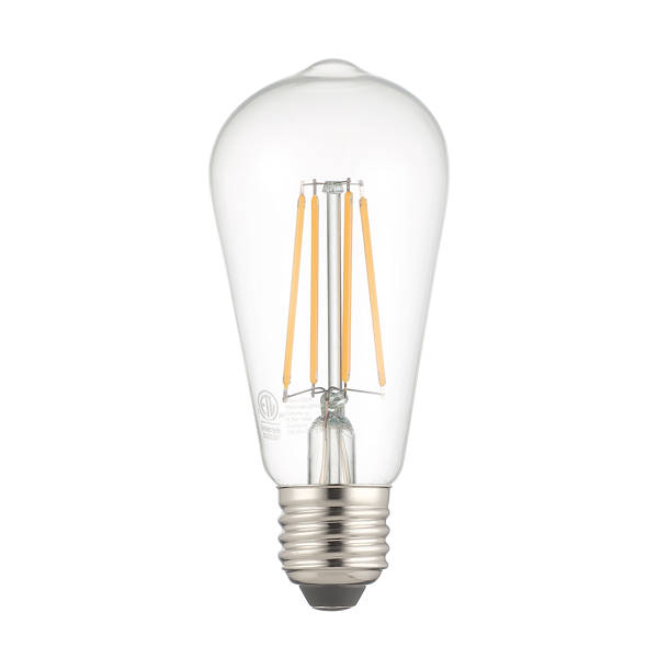 Bulbrite Industries 60 Watt Equivalent, A19 LED, Dimmable Light Bulb ...